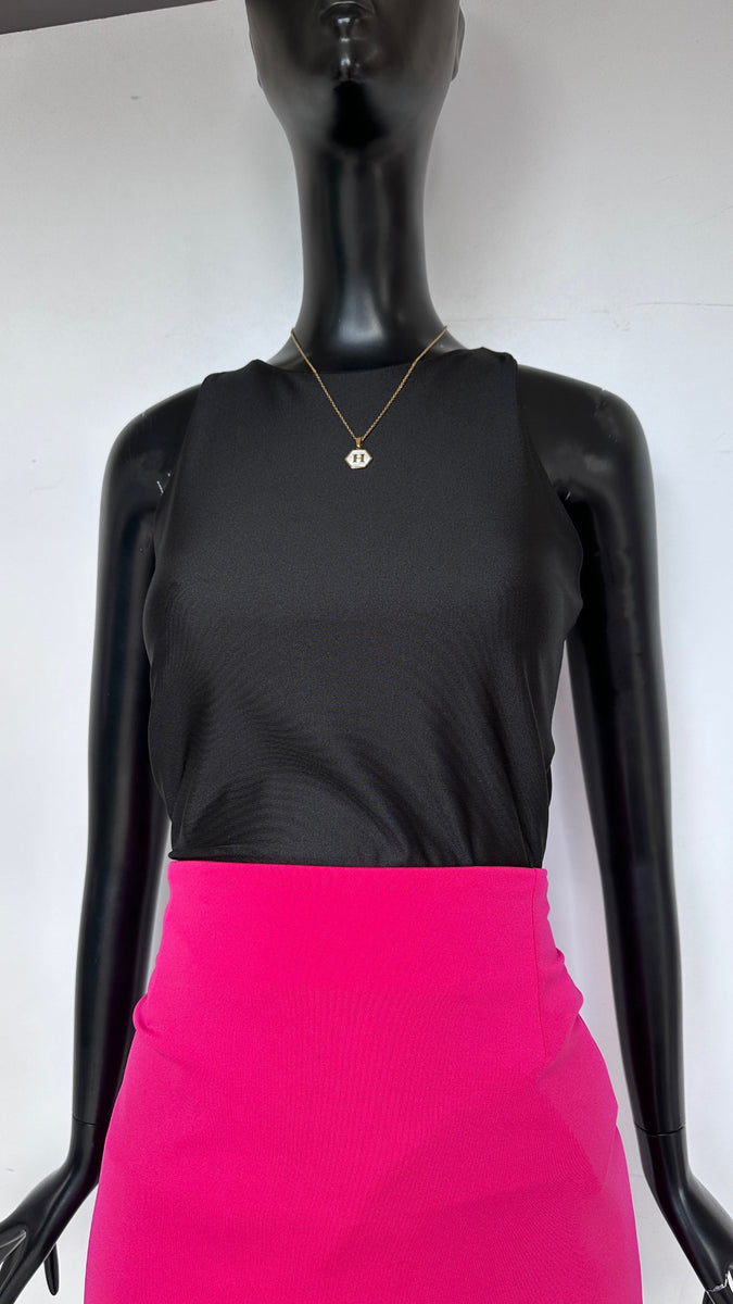 Body Negro Satín – Dayva