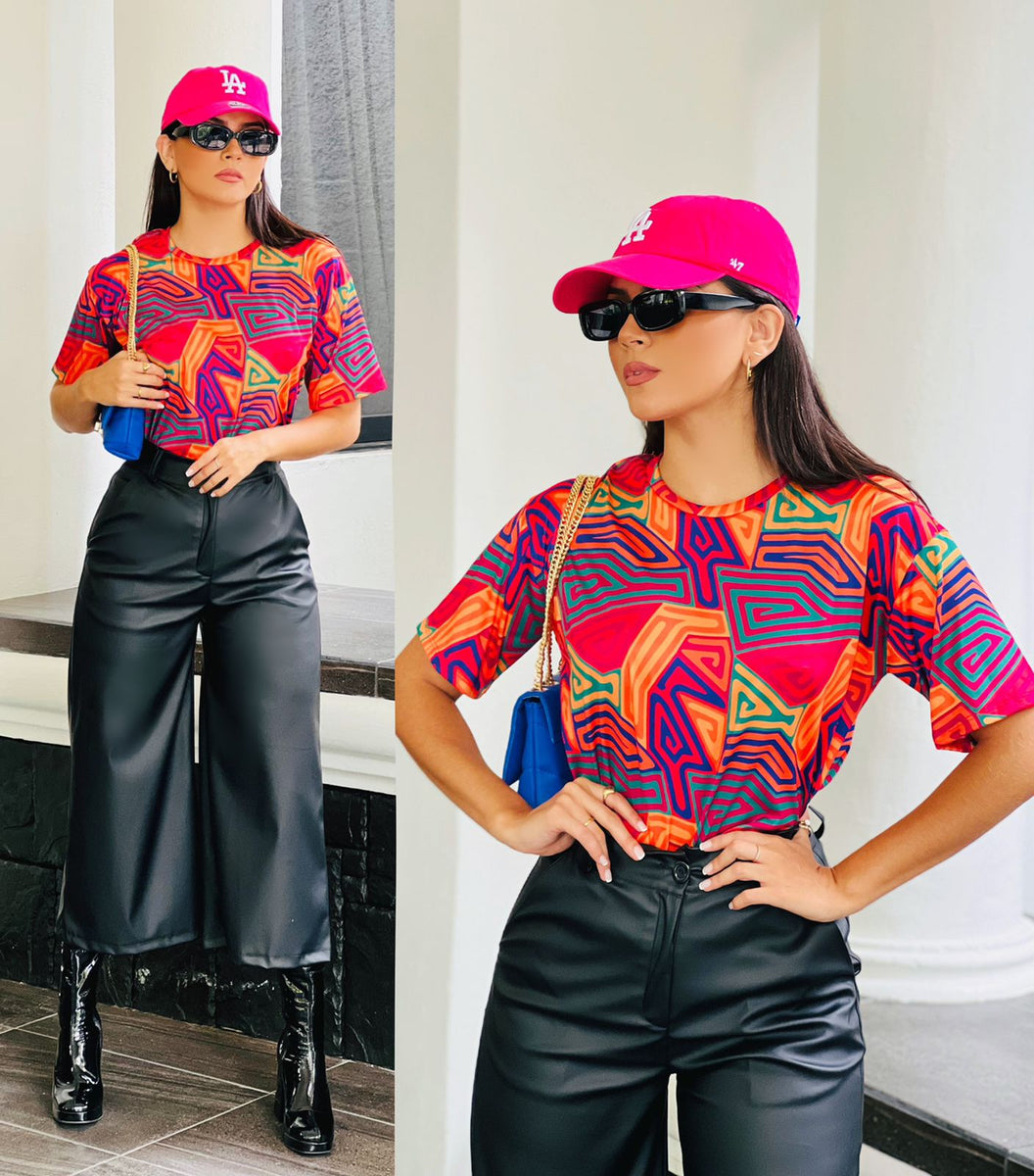 Blusa Figuras – Dayva